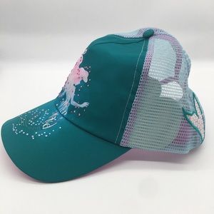 Disney | Accessories | Disney Park Ariel Little Mermaid Mesh Baseball ...